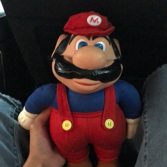 Other | Rare Mario Plush Toy 1989 | Poshmark